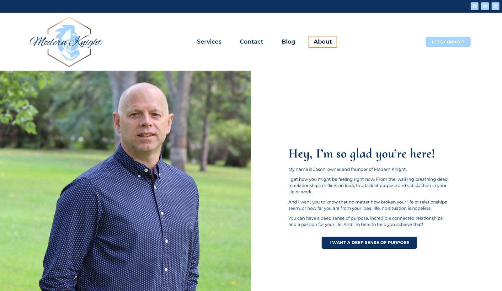 About Us - Modern Knight